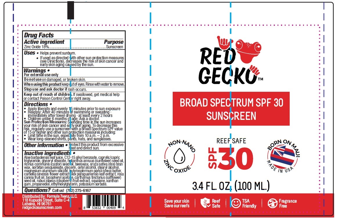 Red Gecko Broad Spectrum SPF 30 Sunscreen - FDA Drug Approval Details