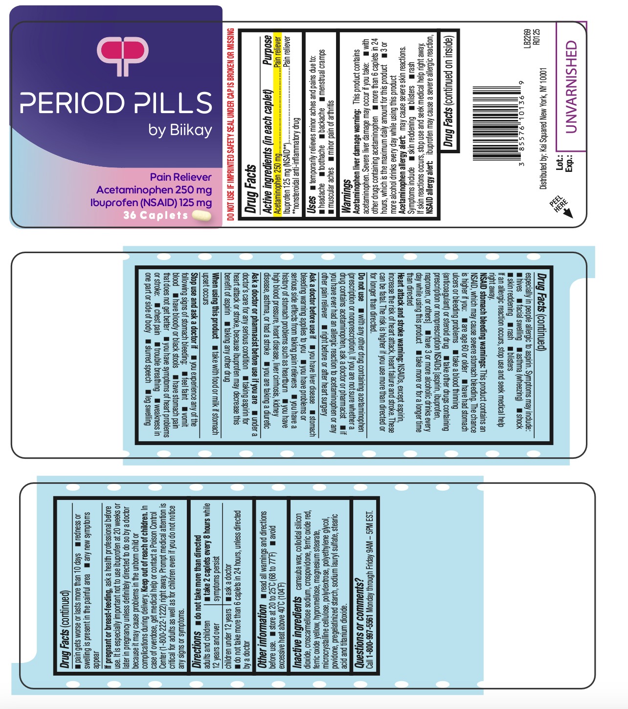 Period Pills by Biikay - FDA Drug Approval Details
