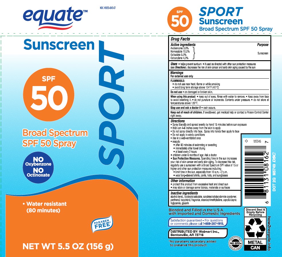 Equate SUNSCREEN spf 50 SPORT - FDA Drug Approval Details