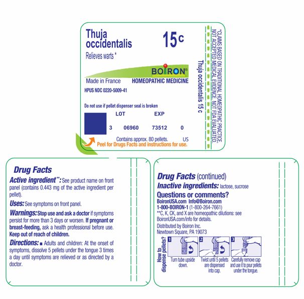 Thuja occidentalis - FDA Drug Approval Details