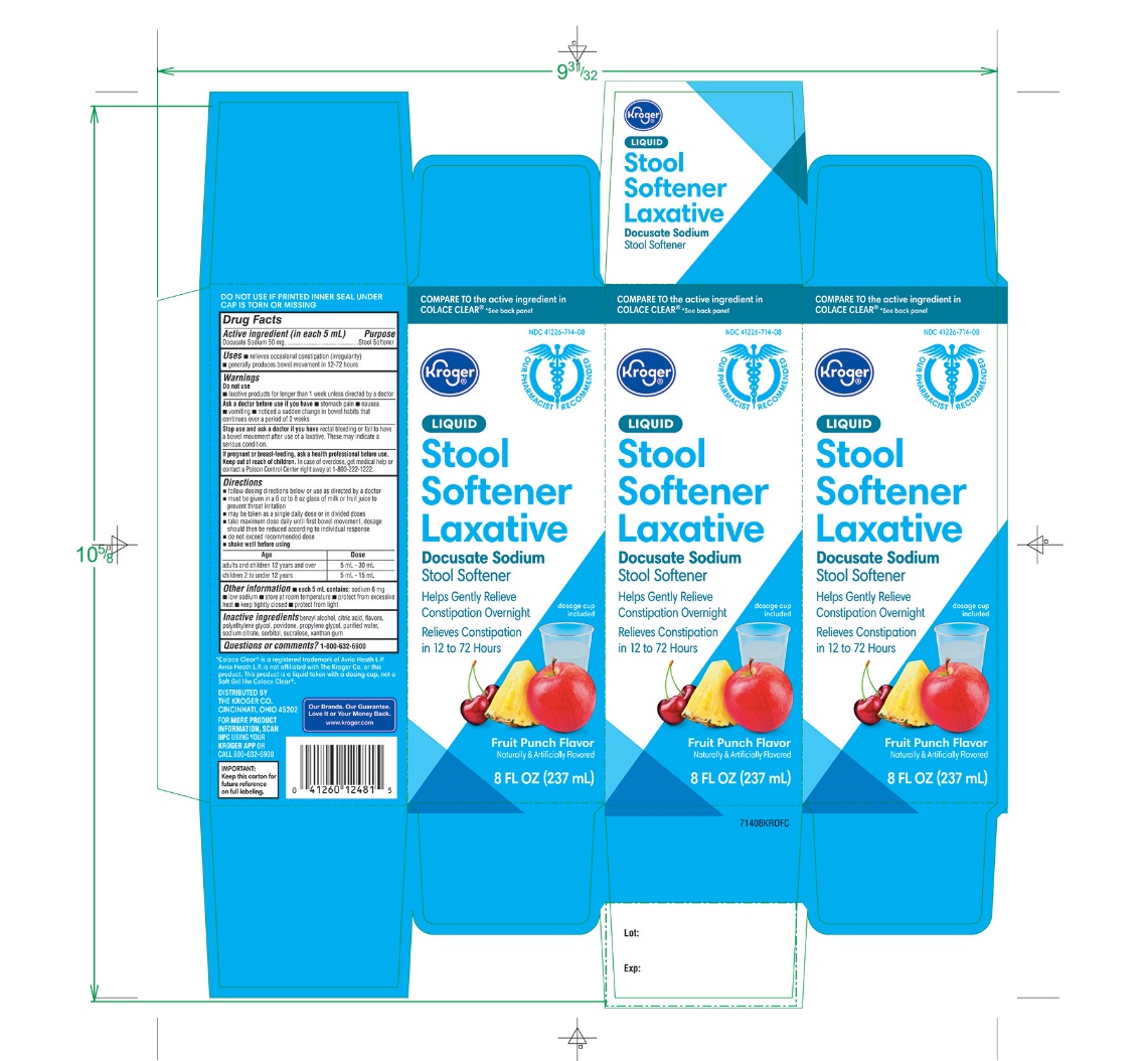 Kroger Stool Softener - FDA Drug Approval Details