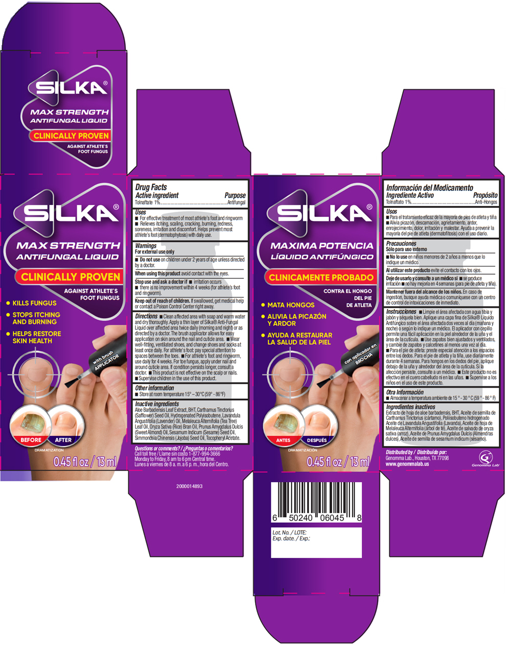 Silka Antifungal - FDA Drug Approval Details